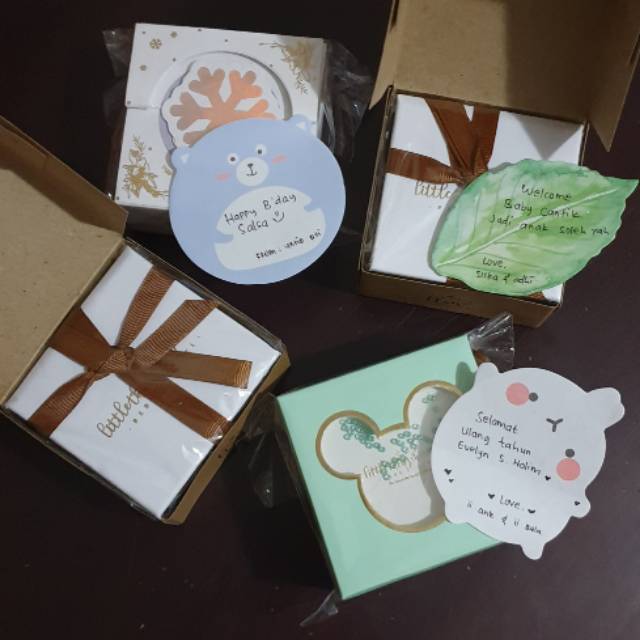 Jual kasih Note ucapan Kado (BACA DULU KETERANGANNYA) | Shopee Indonesia