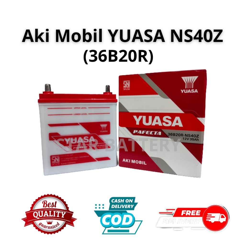 Jual Aki Basah NS40Z Yuasa (Aki Avanza,Xenia,Luxio,Grandmax,Carry,Taruna) | Shopee Indonesia