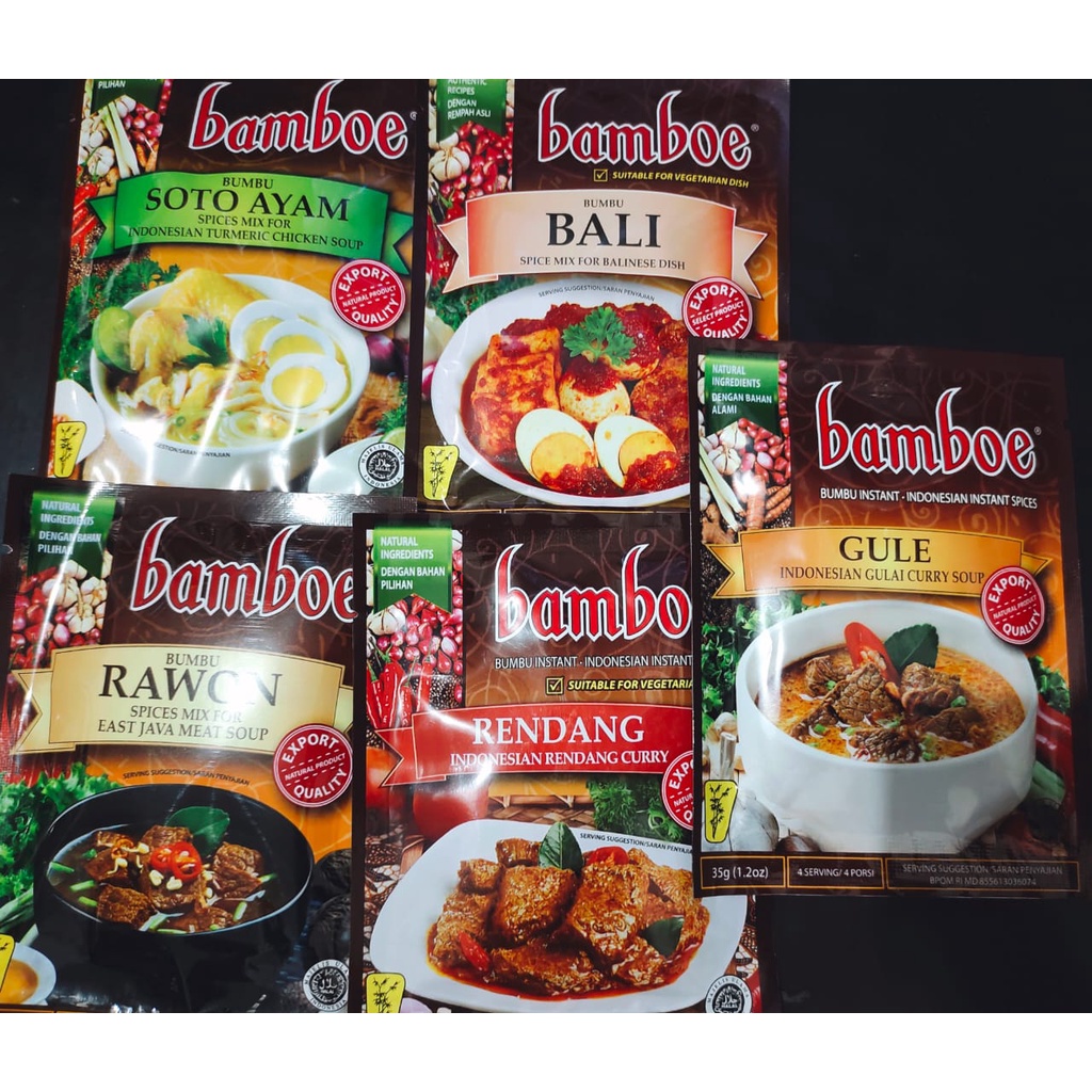 Jual Bumbu Bamboe Aneka Rasa 35gr | Shopee Indonesia