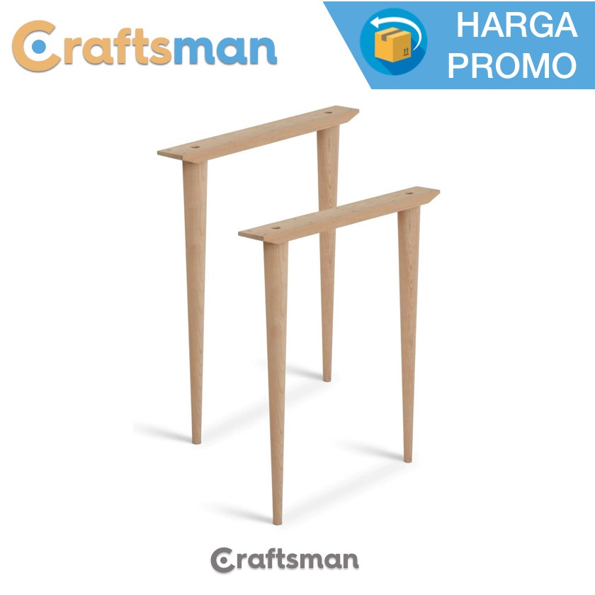 Jual Kaki meja kayu / wooden table legs lurus editions heavy duty ...