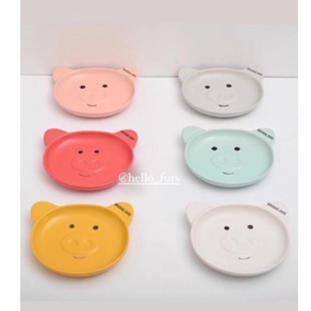 Jual Piggy bridge.dog plate-piring mangkok tempat makan anjing kucing ...