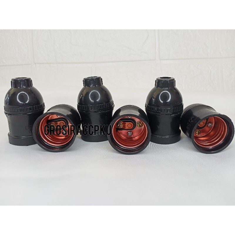 Jual Fitting Gantung / Fitting Lampu Warna Hitam DEXTA | Shopee Indonesia