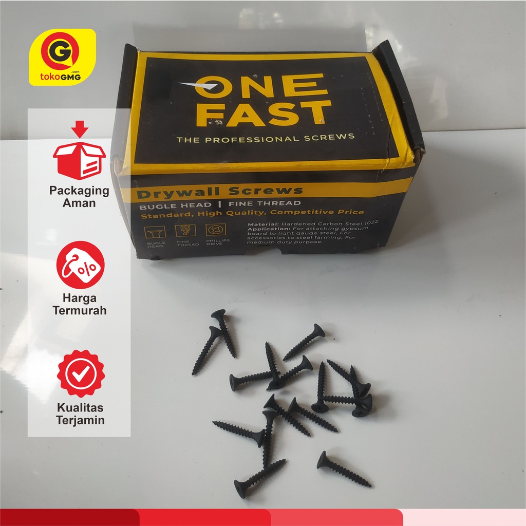 Jual Drywall Screw per 3 pcs - Skrup Gypsum Sekrup Gypsum Baut Skrup ...