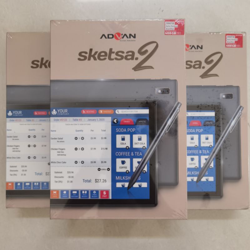 Jual Advan Tab Sketsa 2 4/64 Gb 4GB 64GB Android 11 Tablet Garansi ...