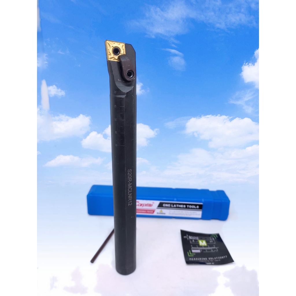 Jual ms7 Holder Bubut Dalam 20mm S20 MCLNR12 insert CNMG12 holder dalam MCLNR12 | Shopee Indonesia