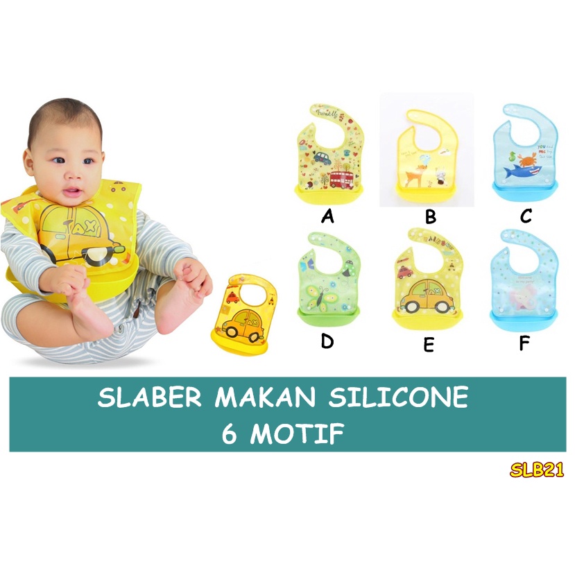 Jual celemek makan bayi slabber bayi waterproof anti kotor Sleber Bayi ...