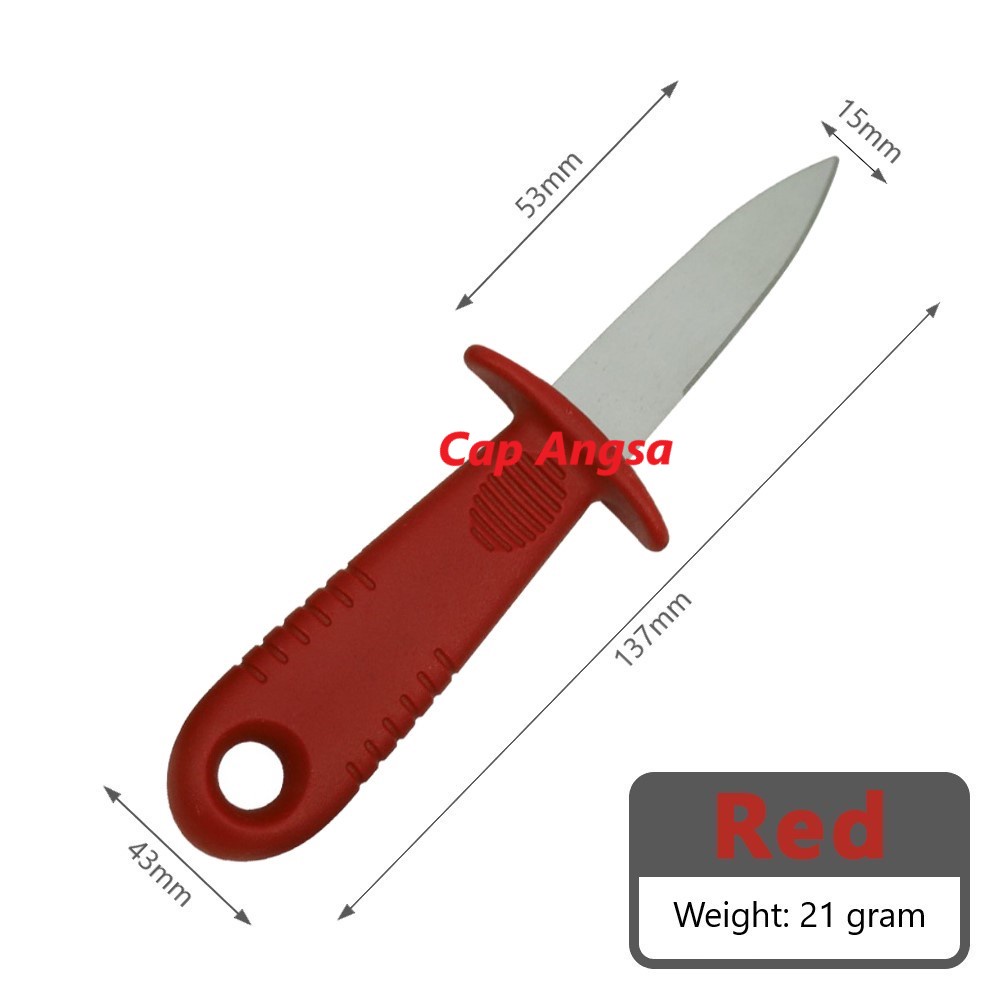Jual OYSTER KNIFE PISAU PEMBUKA TIRAM KERANG SHELL FISH CUNGKIL ...