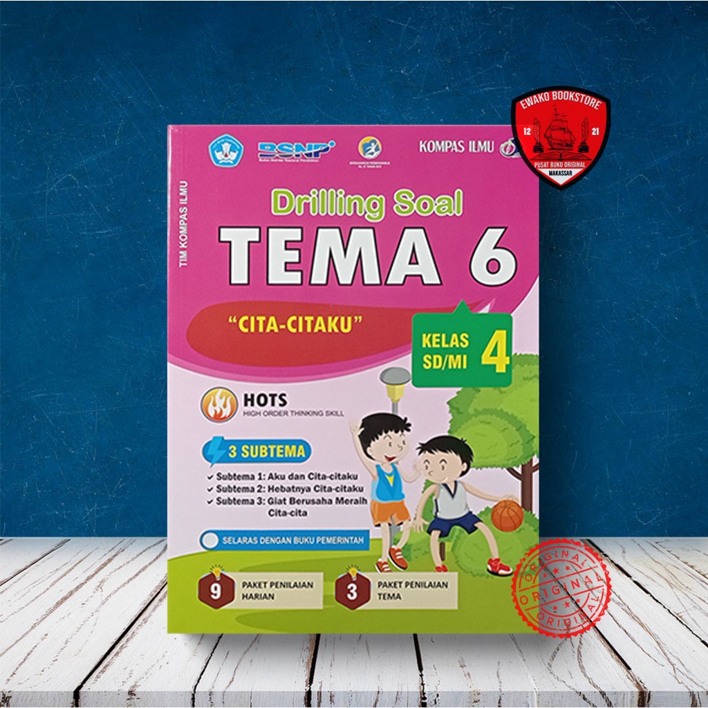 Jual BUKU PELAJARAN SD DRILLING SOAL KELAS 4 SD/MI TEMA 6 | Shopee Indonesia