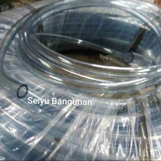 Jual SELANG AIR BENING TEBAL / SELANG TRANSPARAN 1/4 SUPER ELASTIS ( PER 1METER ) | Shopee Indonesia