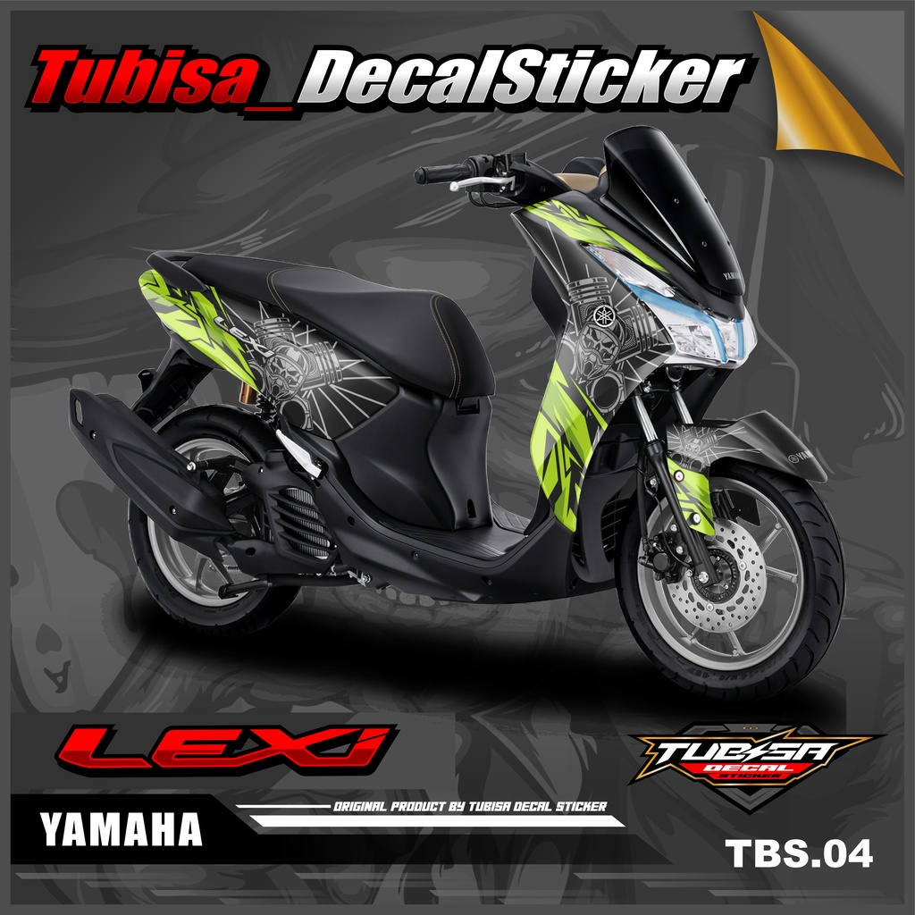 Jual Decal Sticker Full Body LEXI - Dekal Stiker Striping Motor Yamaha ...