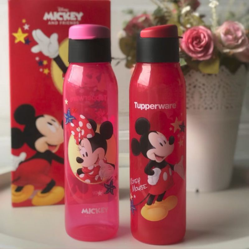 Jual MICKEY MINNIE BOTTLE TUPPERWARE | Shopee Indonesia