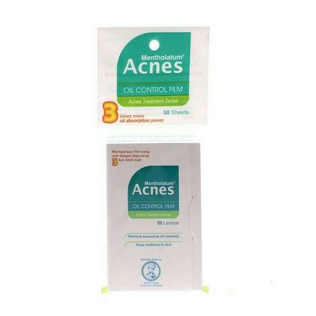 Jual ACNES OIL CONTROL FILM ( KERTAS MINYAK ) 50 LEMBAR | Shopee Indonesia