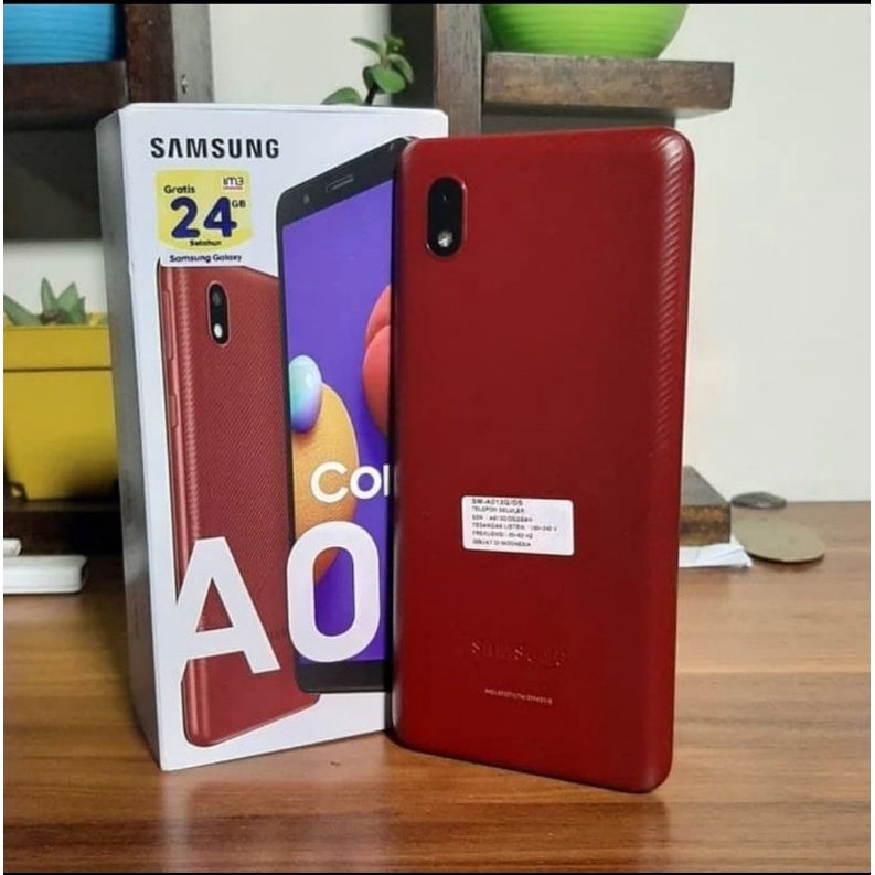 Jual SAMSUNG GALAXY A01 CORE SECOND RESMI SEIN Ram 1 / 16GB DUAL SIM ...