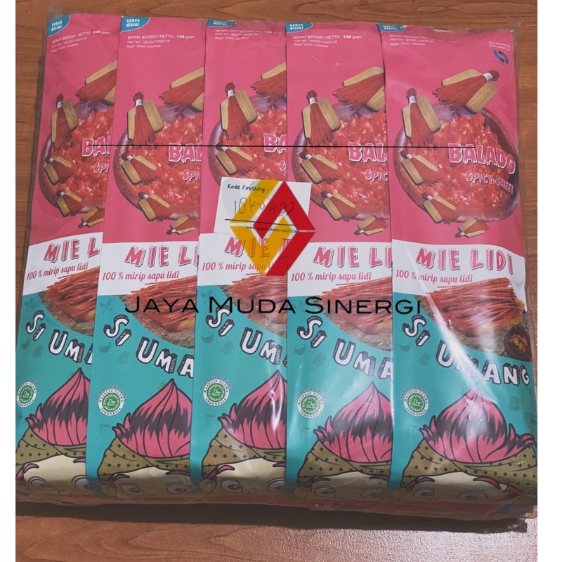 Jual MIE LIDI SI UMANG HARGA RESELLER MINIMAL 1BAL (25PCS) - LIDI2AN SI ...