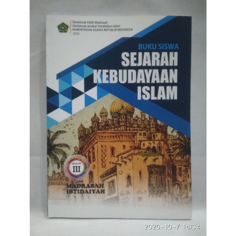 Jual BUKU SEJARAH KEBUDAYAAN ISLAM KELAS 3 MI | Shopee Indonesia
