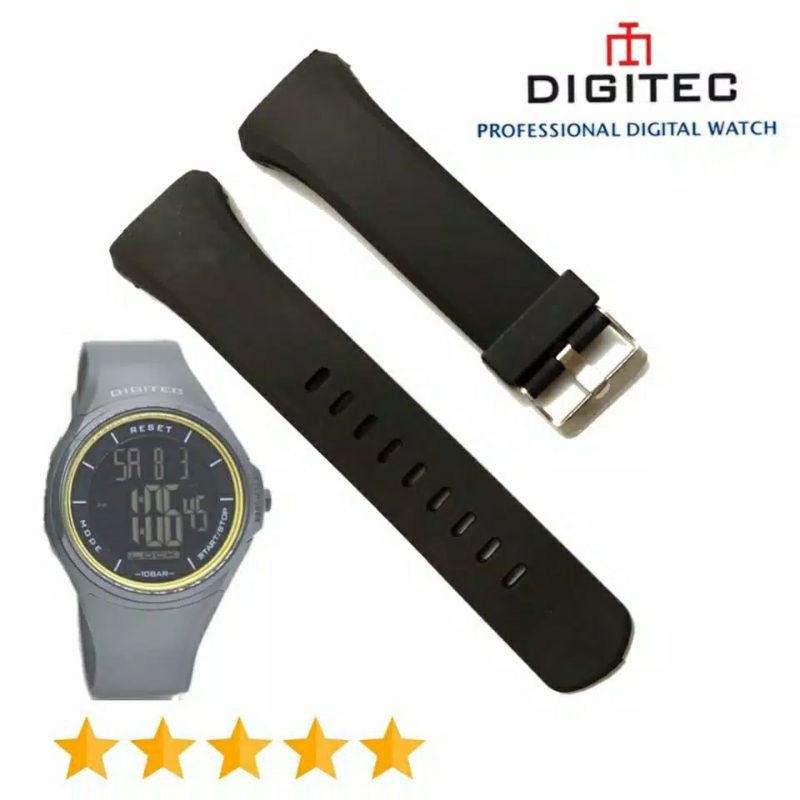 Jual Strap Tali Jam Tangan Digitec 3086T DG 3086T DIGITEC 3086T DS 8086 ...