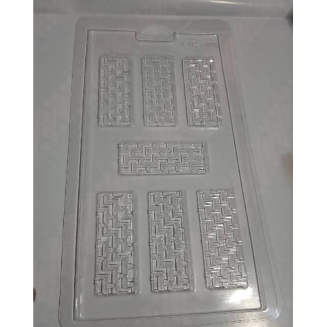 Jual Mika Pagar Coklat Motif Zig Zag | Shopee Indonesia