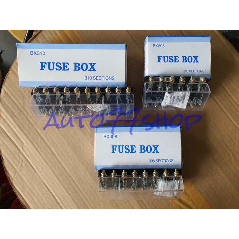 Jual Rumah Sekring Fuse Box Tabung Isi 6 8 10 Terminal | Shopee Indonesia