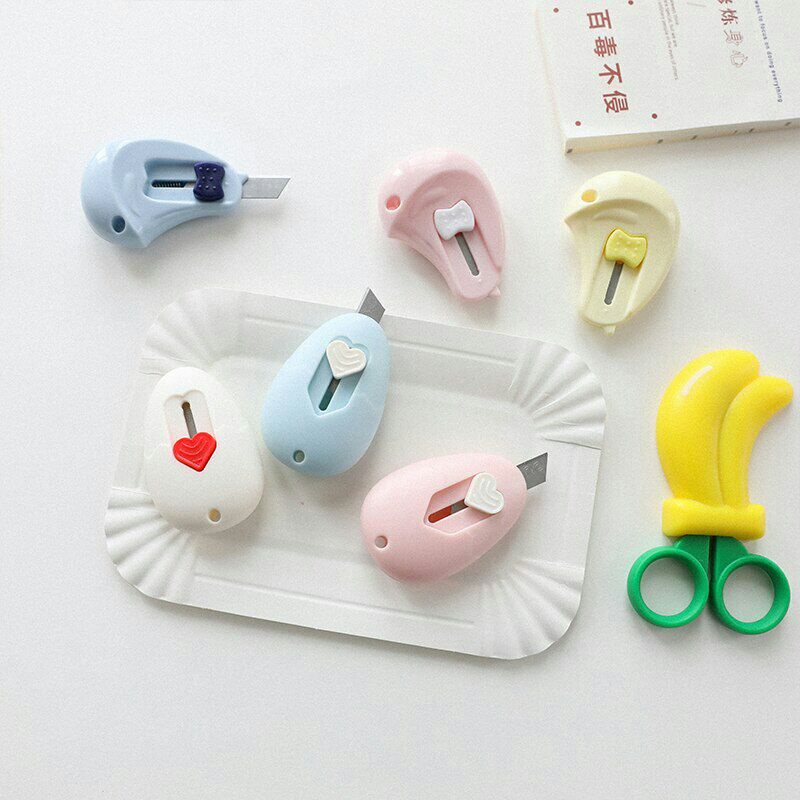 Jual Mini Aesthetic Cutter (Pisau Mini Aesthetic)(FREE Tiny Sticker ...