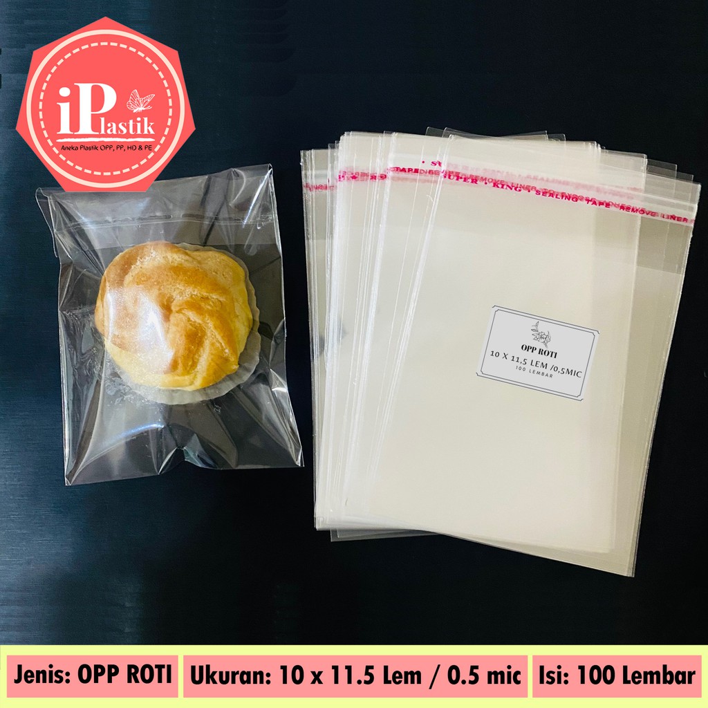 Jual Plastik Kue Soes / Plastik Dorayaki / Plastik Roti/ Plastik ...