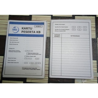 Jual Kartu Peserta KB (Keluarga Berencana) | Shopee Indonesia