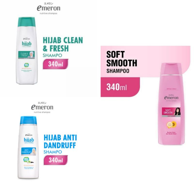 Jual EMERON SHAMPO 340 ML | Shopee Indonesia
