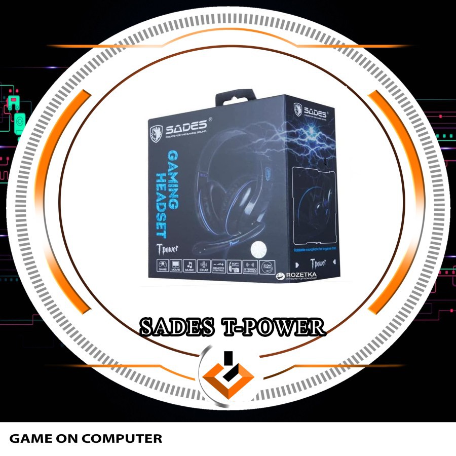 Jual Headset Gaming Sades SA-701 (T-Power) | Shopee Indonesia