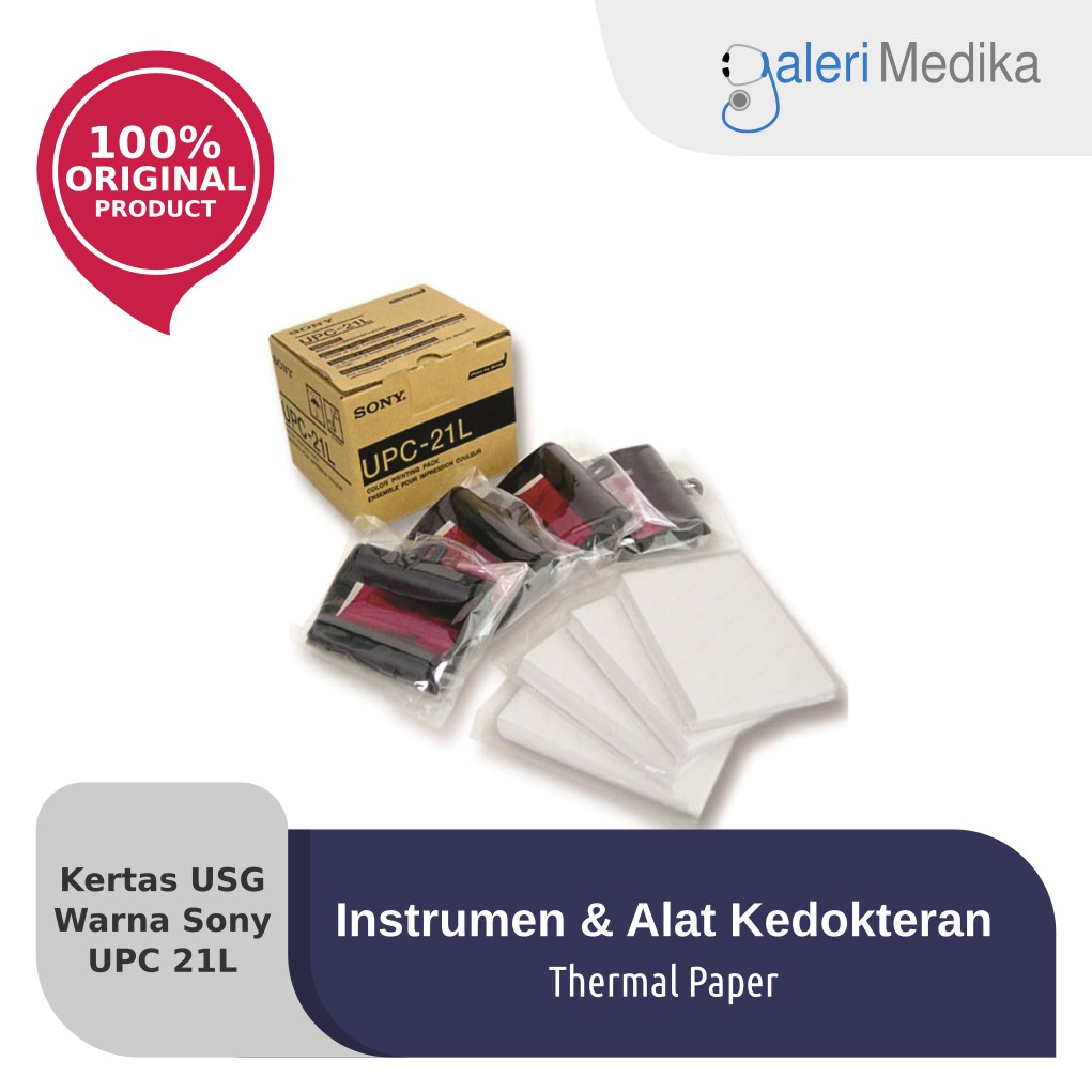 Jual Kertas USG Warna Sony UPC 21L / UPC-21L / UPC21L | Shopee Indonesia