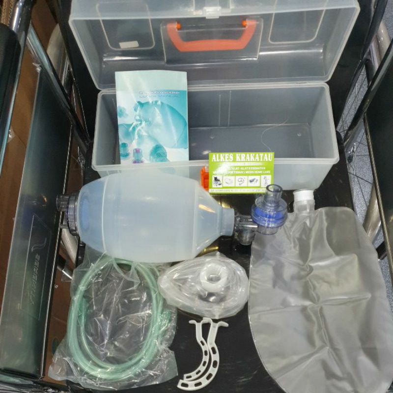 Jual manual resuscitator/ ambu bag dewasa MPM | Shopee Indonesia