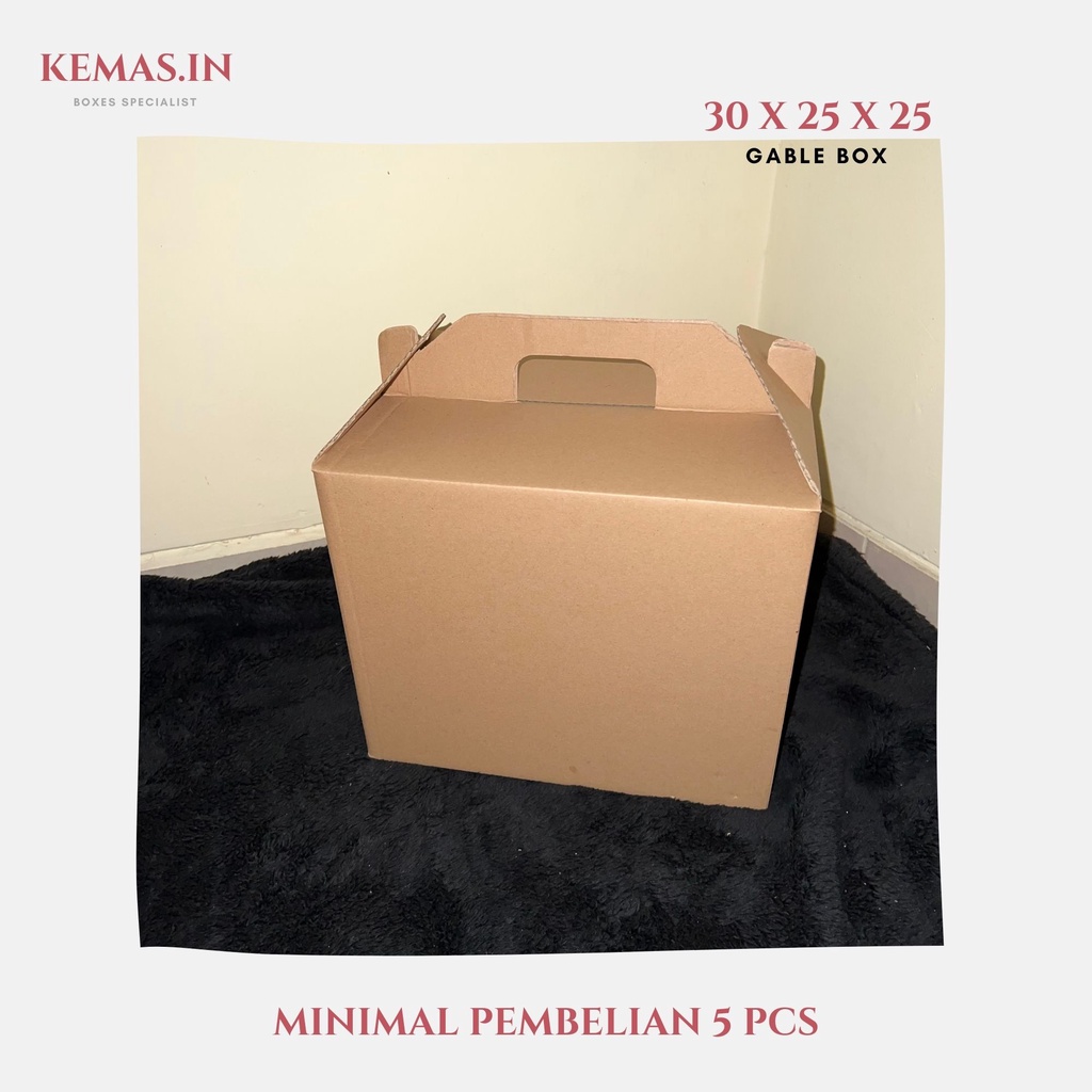 Jual Kardus Box Jinjing 30x25x25 cm - Polos/Packing/Packaging/Box ...