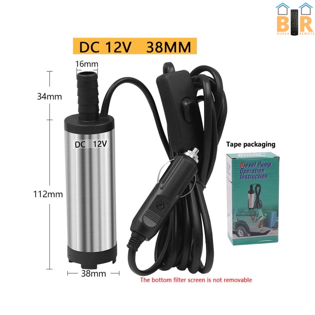 Jual POMPA MINYAK CELUP DC 12V / POMPA MINYAK SOLAR OLI MANUAL /Pompa ...
