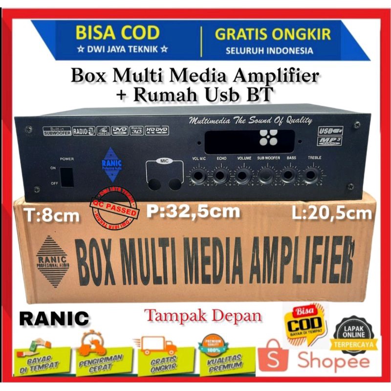 Jual Box Amplifier Box Ampli Multimedia | Shopee Indonesia