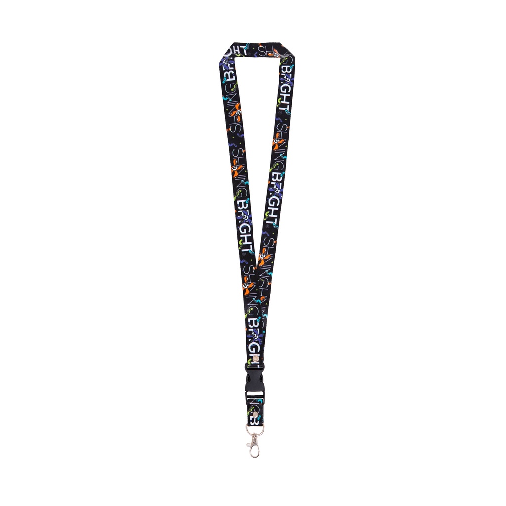 Jual Shining Bright Tali Lanyard Funney - Hitam | Shopee Indonesia