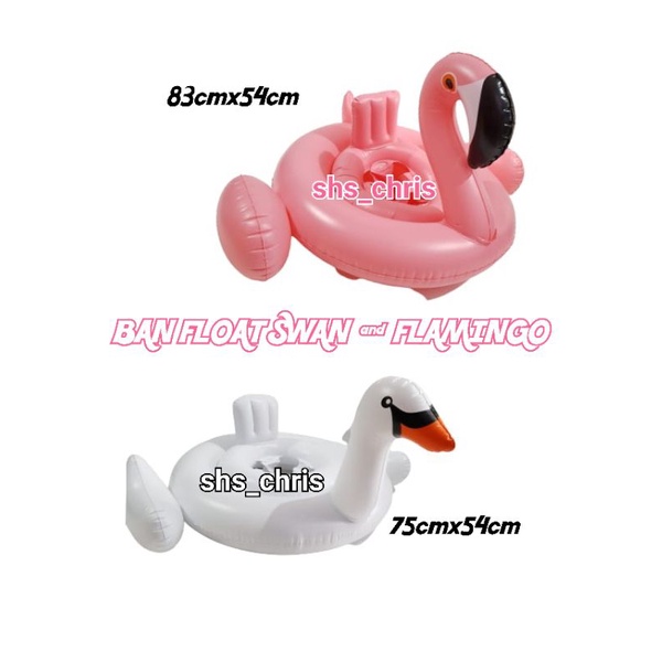 Jual BAN RENANG/BAN FLOAT/TIUPAN RENANG FLAMINGO/SWAN | Shopee Indonesia