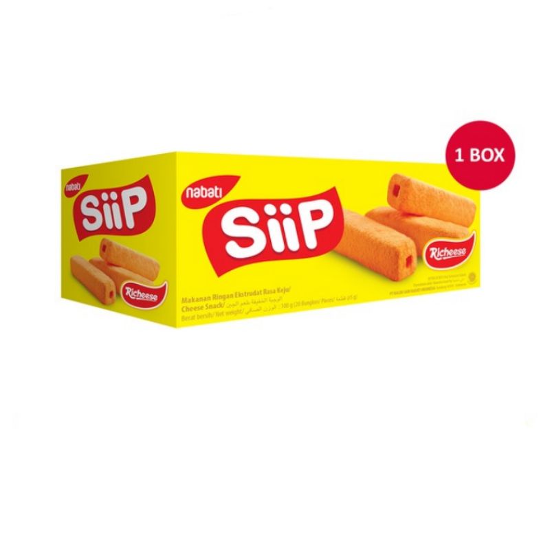Jual SiiP Nabati Richeese / Richoco / Jagung Bakar Box isi 5 gr x 20 ...