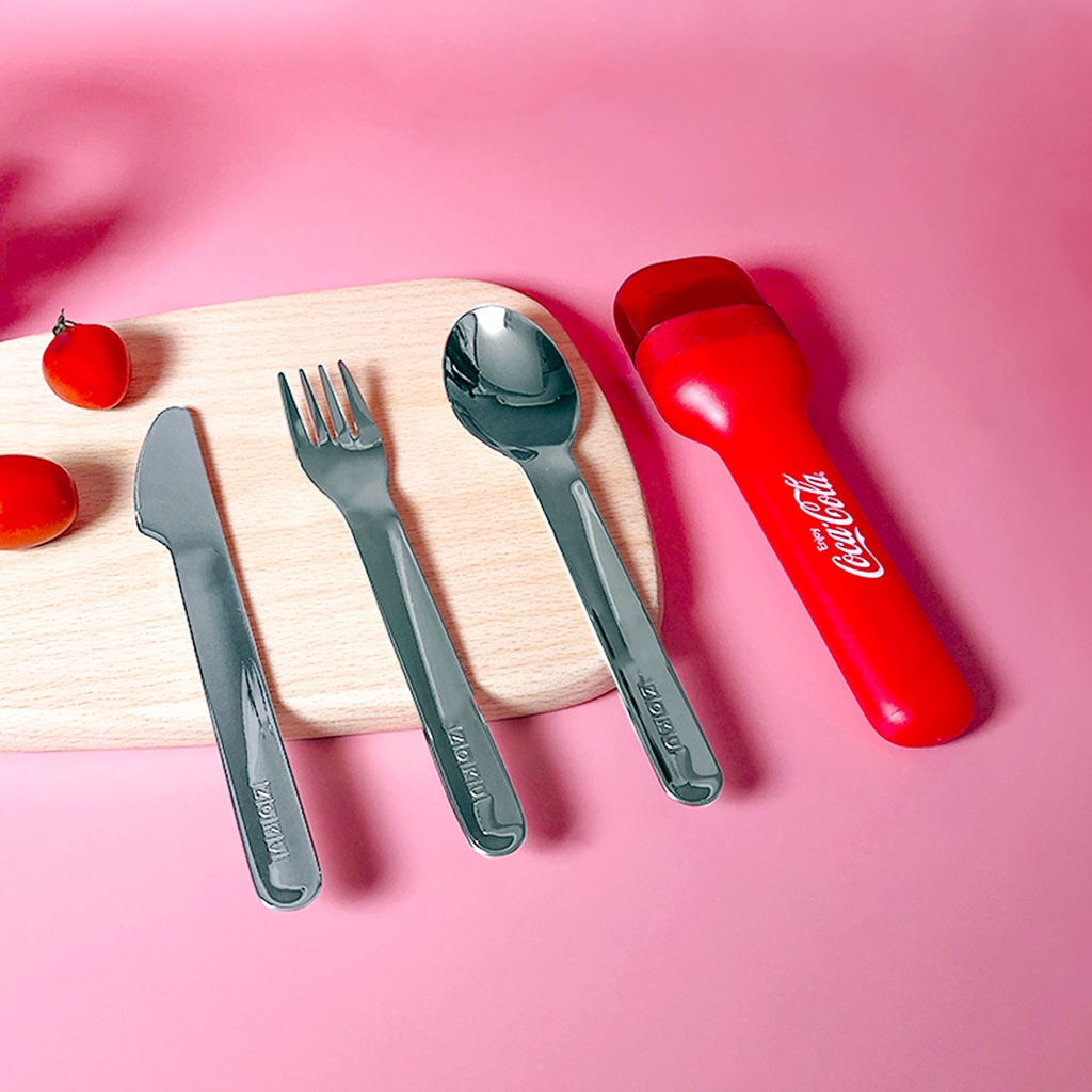 Jual Zoku Coca Cola Pocket Utensils 3in1 Set - Set Peralatan Makan Anak ...