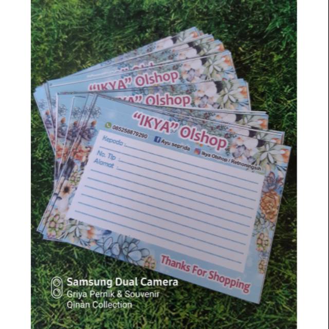 Jual LABEL PENGIRIMAN STIKER / LABEL OLSHOP / LABEL CUSTOM | Shopee ...