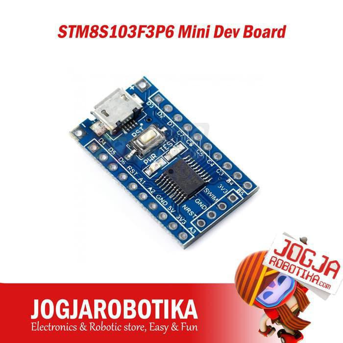 Jual Arm Stm8s103f3p6 Stm8s103 Stm8 Stmicro Mcu 8 Bit Minimum System
