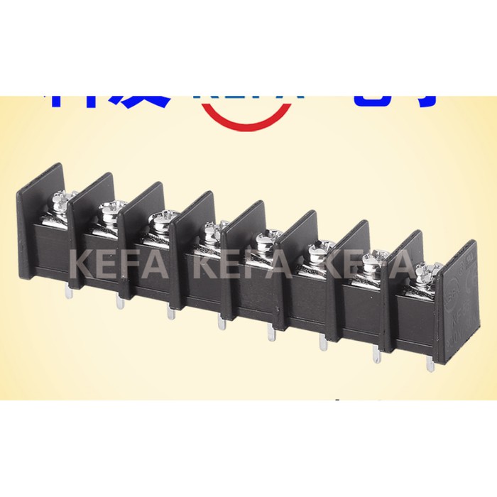 Jual Terminal Block Hitam 8P PCB 8 P KF45 8 Pin KF 45 baut Berkualitas ...