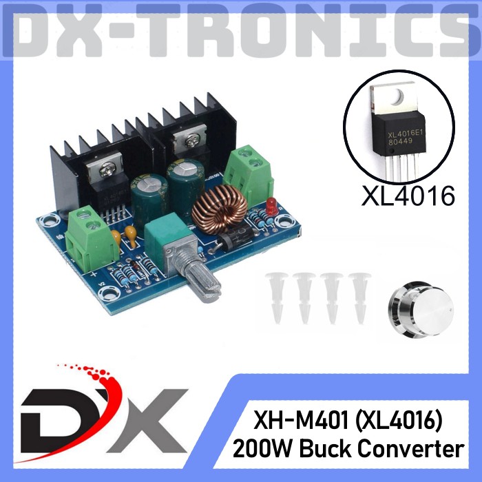 Jual [HARGA SATUAN] XL4016 Step Down 8A DC-DC Buck Converter XH-M401 XL 4016 Module | Shopee ...