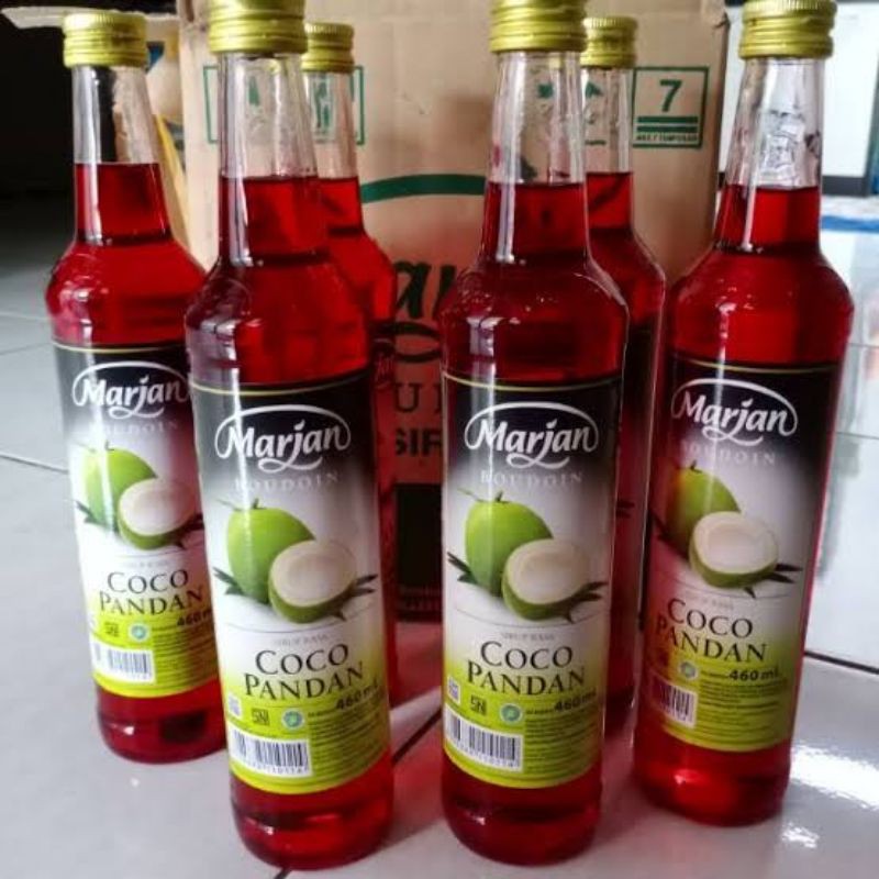 Jual sirup marjan cocopandan 1 dus | Shopee Indonesia