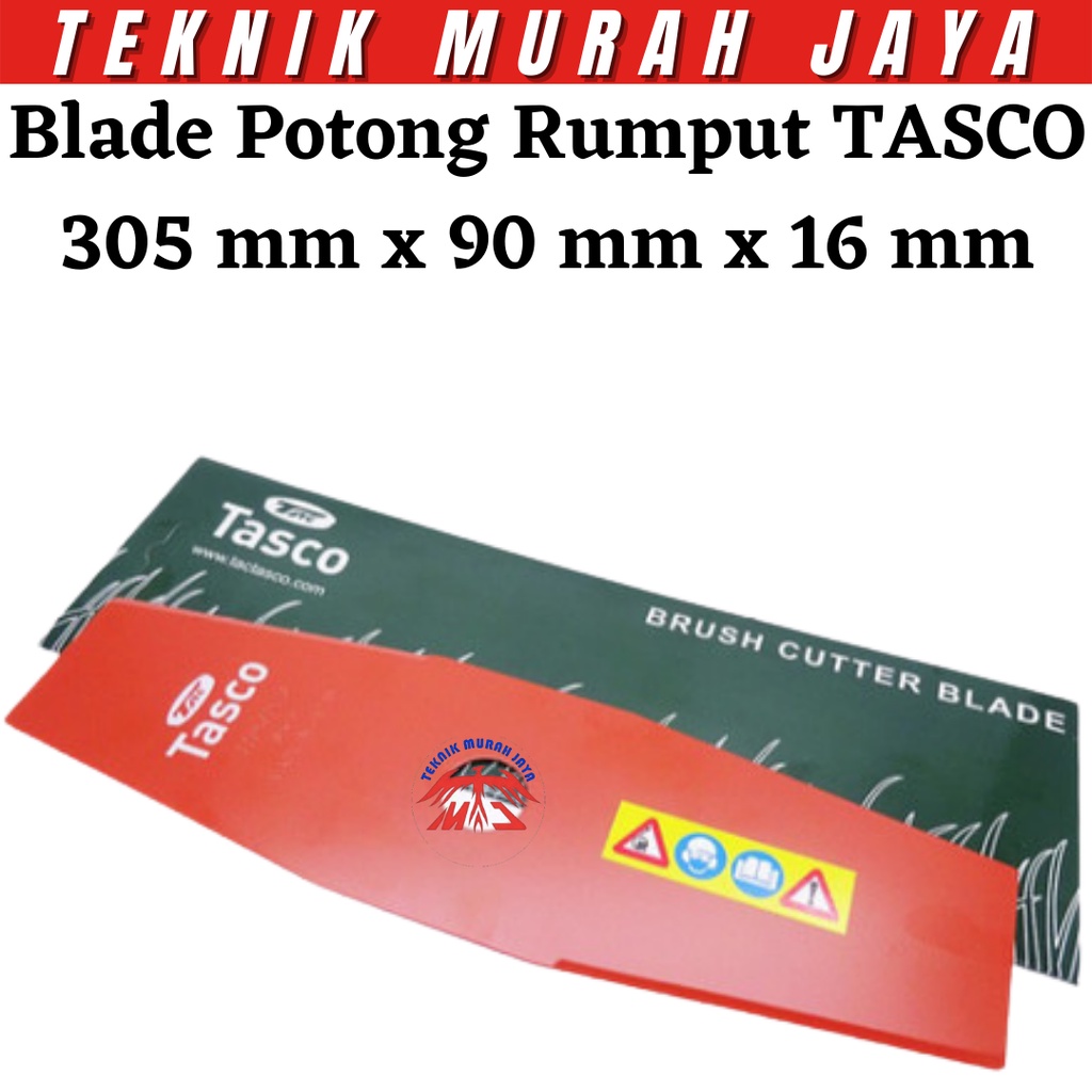 Jual TASCO Pisau Blade Mesin Potong Rumput Brush Cutter Blade ASLI 305 ...