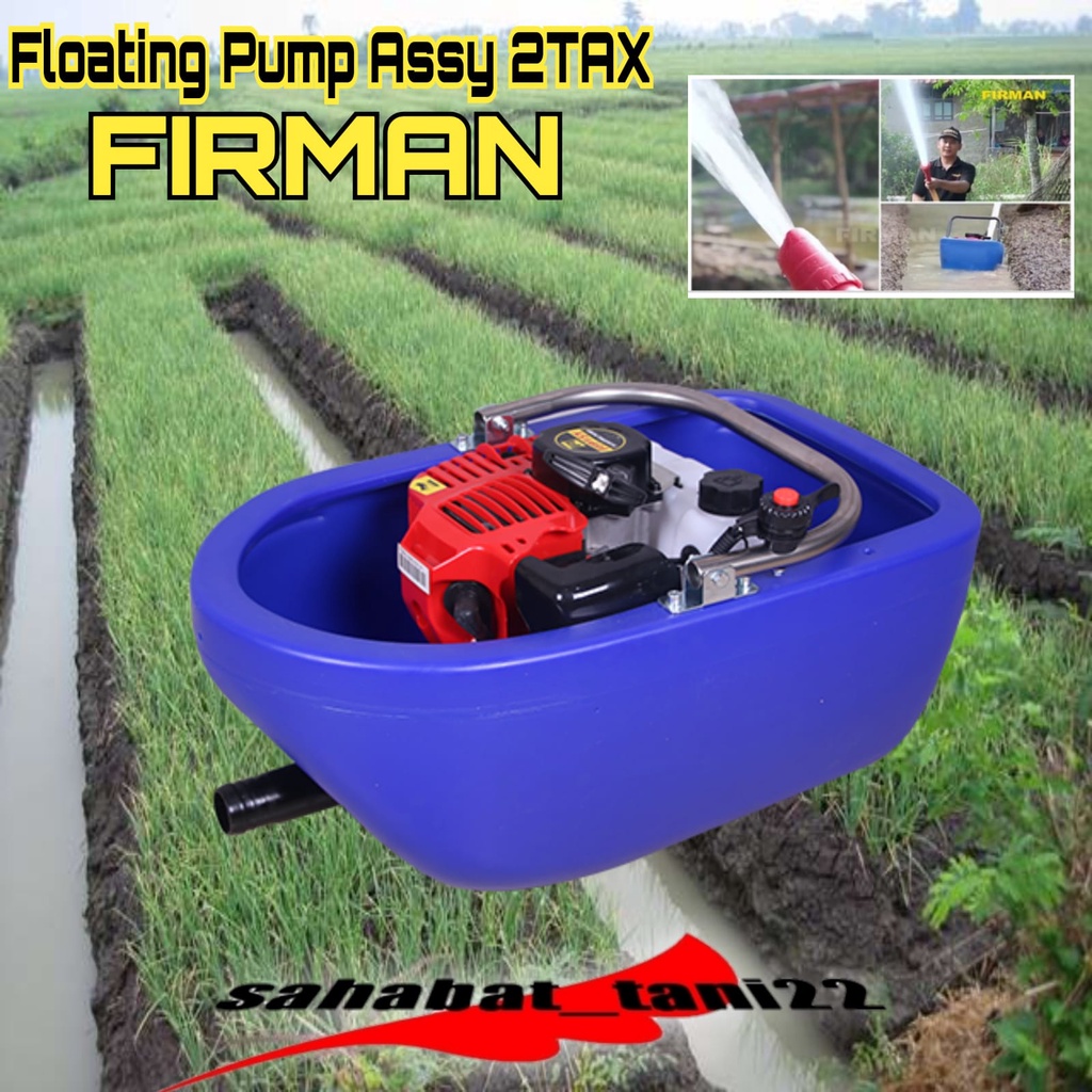 Jual Pompa air apung FIRMAN Floating pump water pump 2Tak Mesin Siram ...