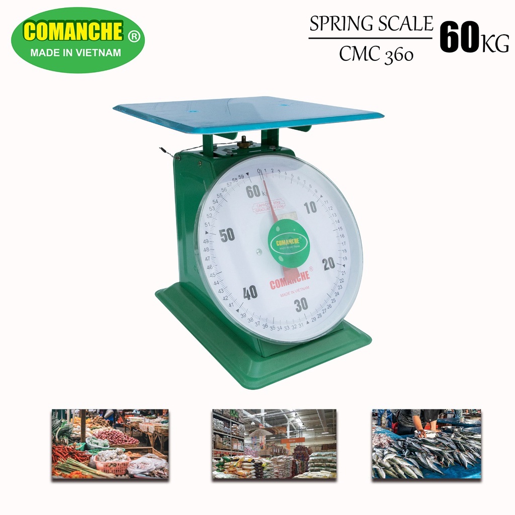 Jual Timbangan Duduk Pegas Comanche CMC 360 - 60kg MadeInVietnam ...