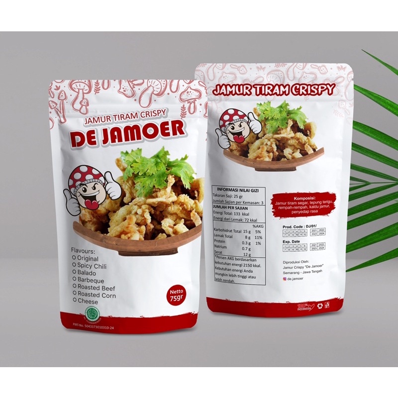 Jual Jamur Crispy De Jamoer | Shopee Indonesia