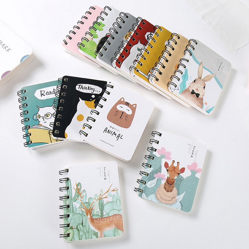 Jual mini notebook-animal cute japanese style | Shopee Indonesia