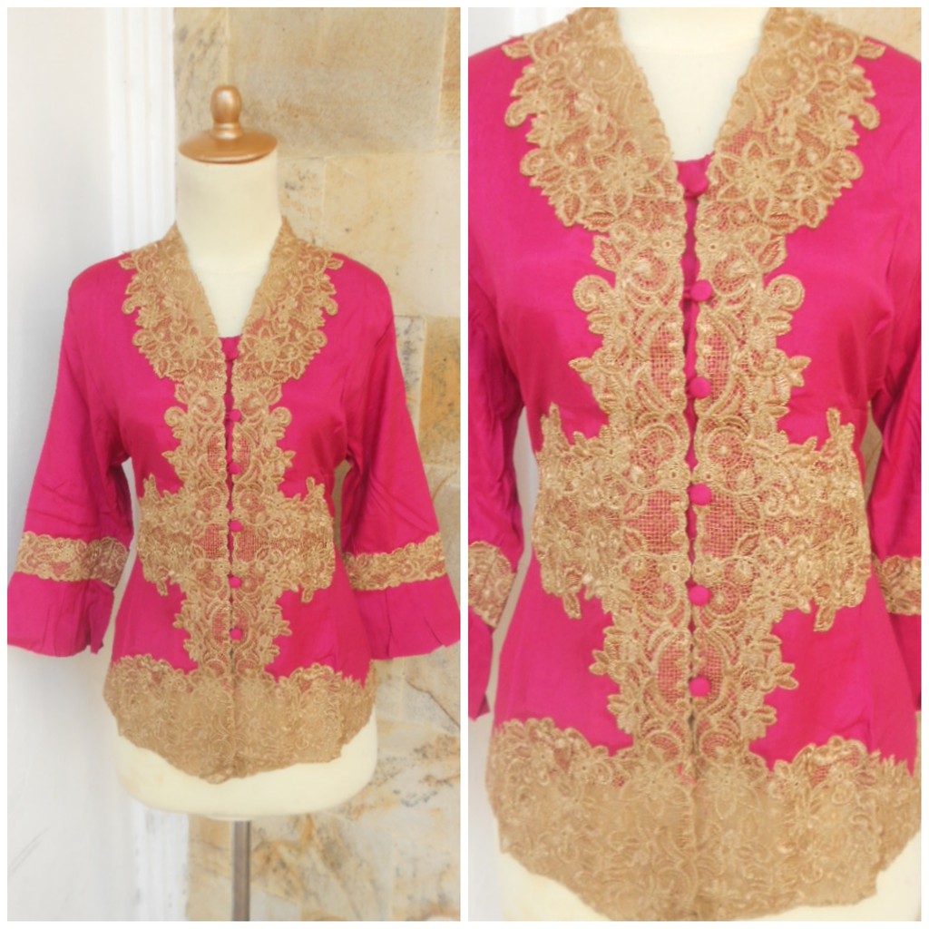 Jual kebaya modern / kebaya katun semi sutera / kebaya bali / kebaya ...