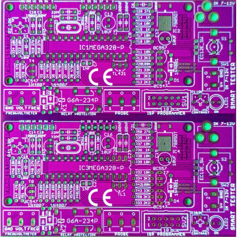 Jual pcb esr meter/smart tester/komponen tester | Shopee Indonesia