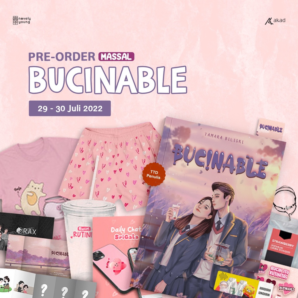 Jual Novel Bucinable by Tamara Biliski | Shopee Indonesia