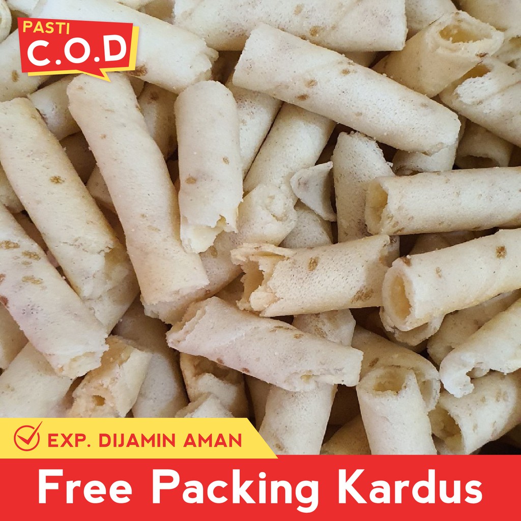 Jual snack kiloan wafer stick astor mini 250 gram | makanan ringan ...